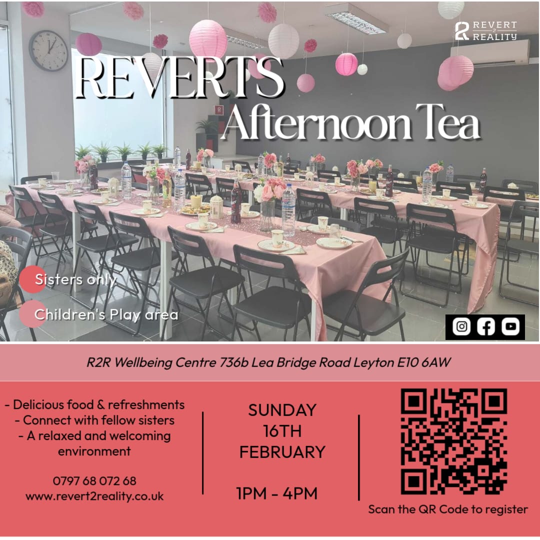 Reverts Afternoon Tea – Revert2Reality